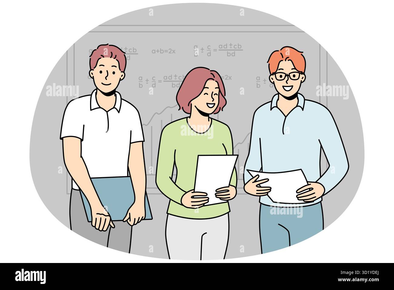 Classroom teenager Cut Out Stock Images & Pictures - Alamy