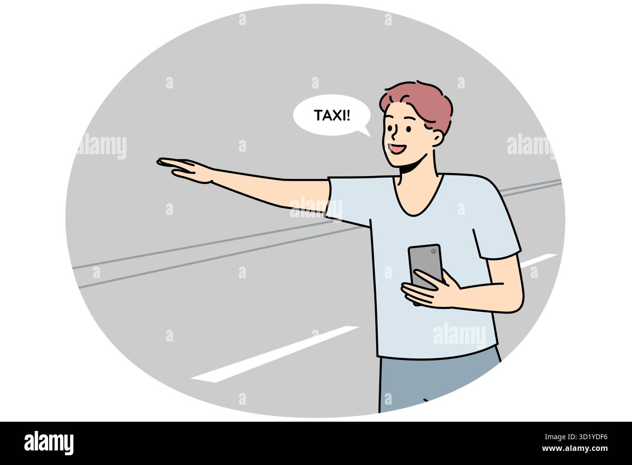 Taxi sign cab in Cut Out Stock Images & Pictures - Alamy