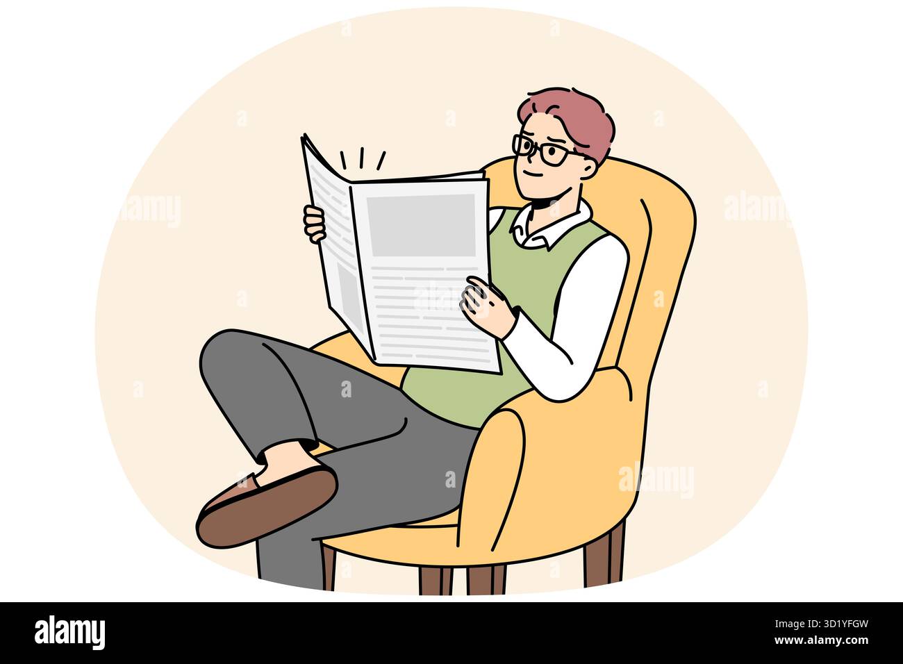 Happy home on weekend Cut Out Stock Images & Pictures - Alamy