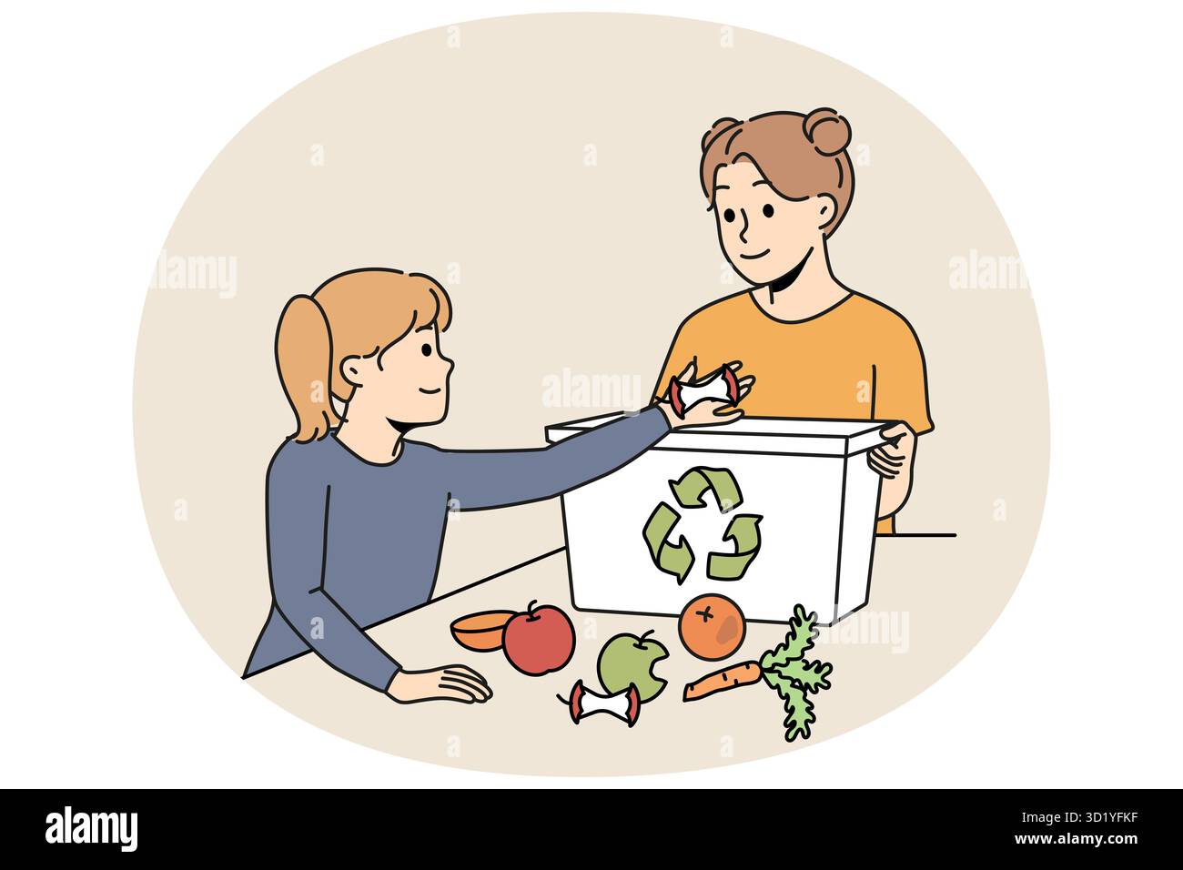 Waste junk food in Cut Out Stock Images & Pictures - Alamy