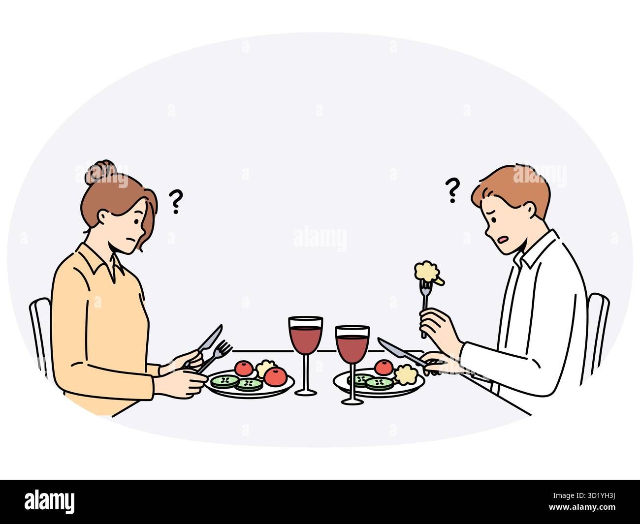 Cafe food concept man Cut Out Stock Images & Pictures - Alamy