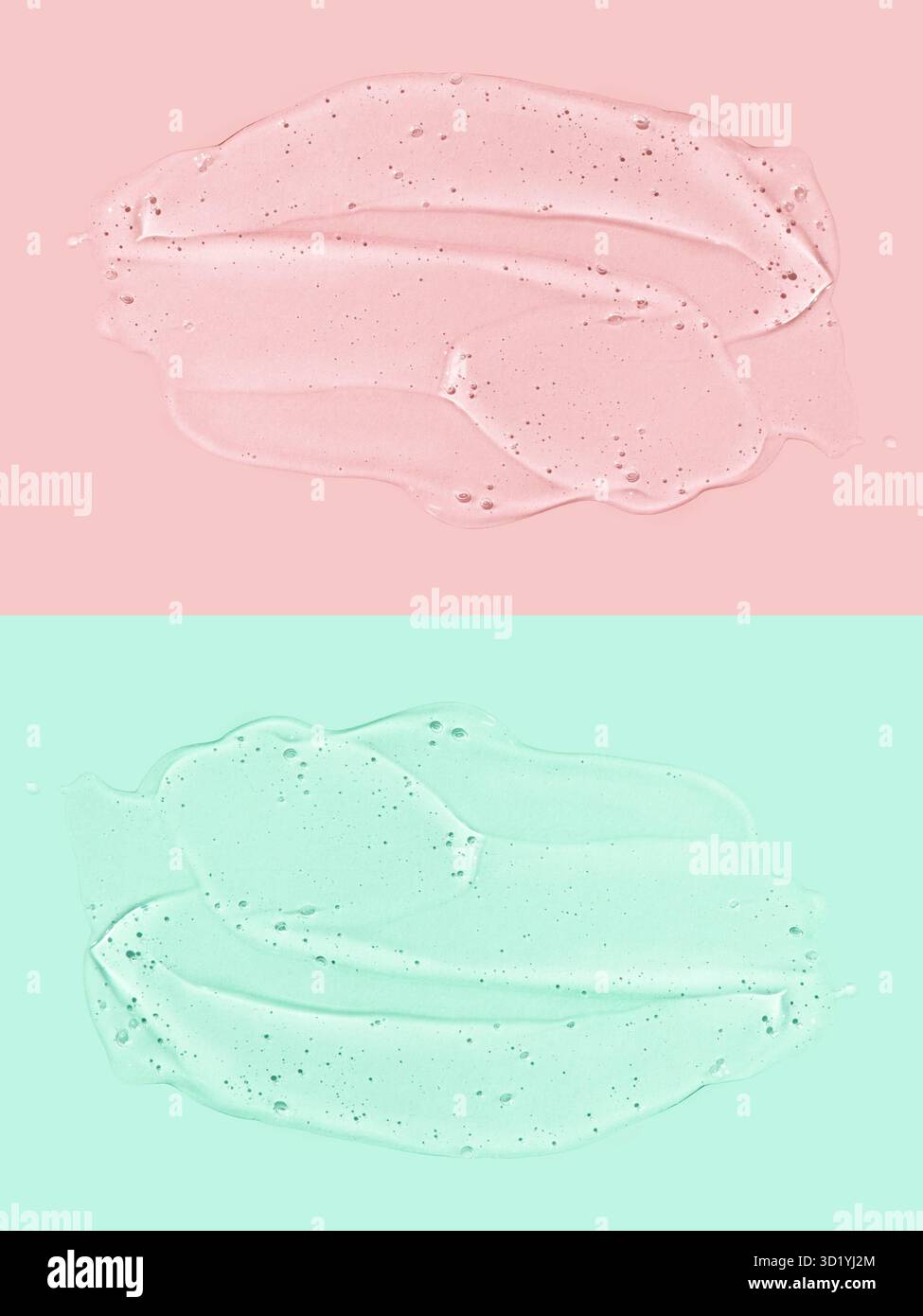 Texture transparent gel. Serum skincare product. Moisturizer jelly hair ...