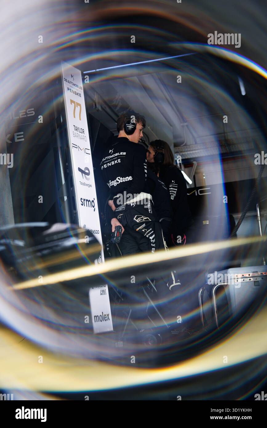 Valencia, Spain. 29th Oct 2025. Taylor Barnard of DS Penske in the ...