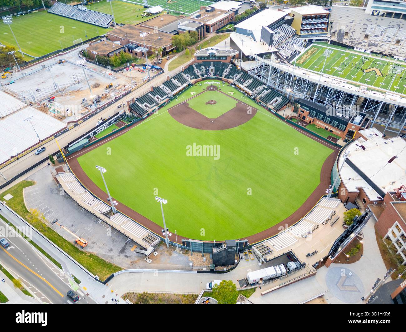 Nashville, TN - October 24, 2025: Hawkins Field is home to the ...