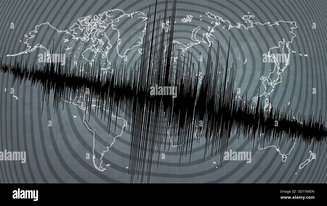 World Earthquake Map, Fault Lines, Epicenters, and Seismic Activity ...