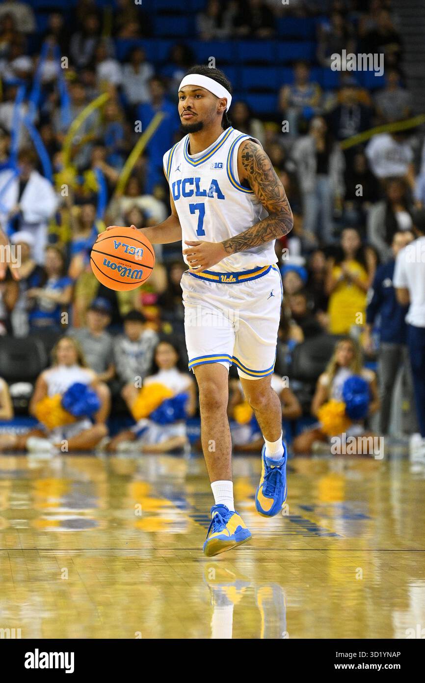 LOS ANGELES, CA - OCTOBER 28: UCLA Bruins guard Christian Horry (7 ...