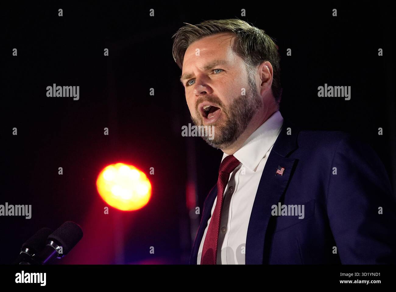 Vice President JD Vance speaks during a "This Is the Turning Point ...