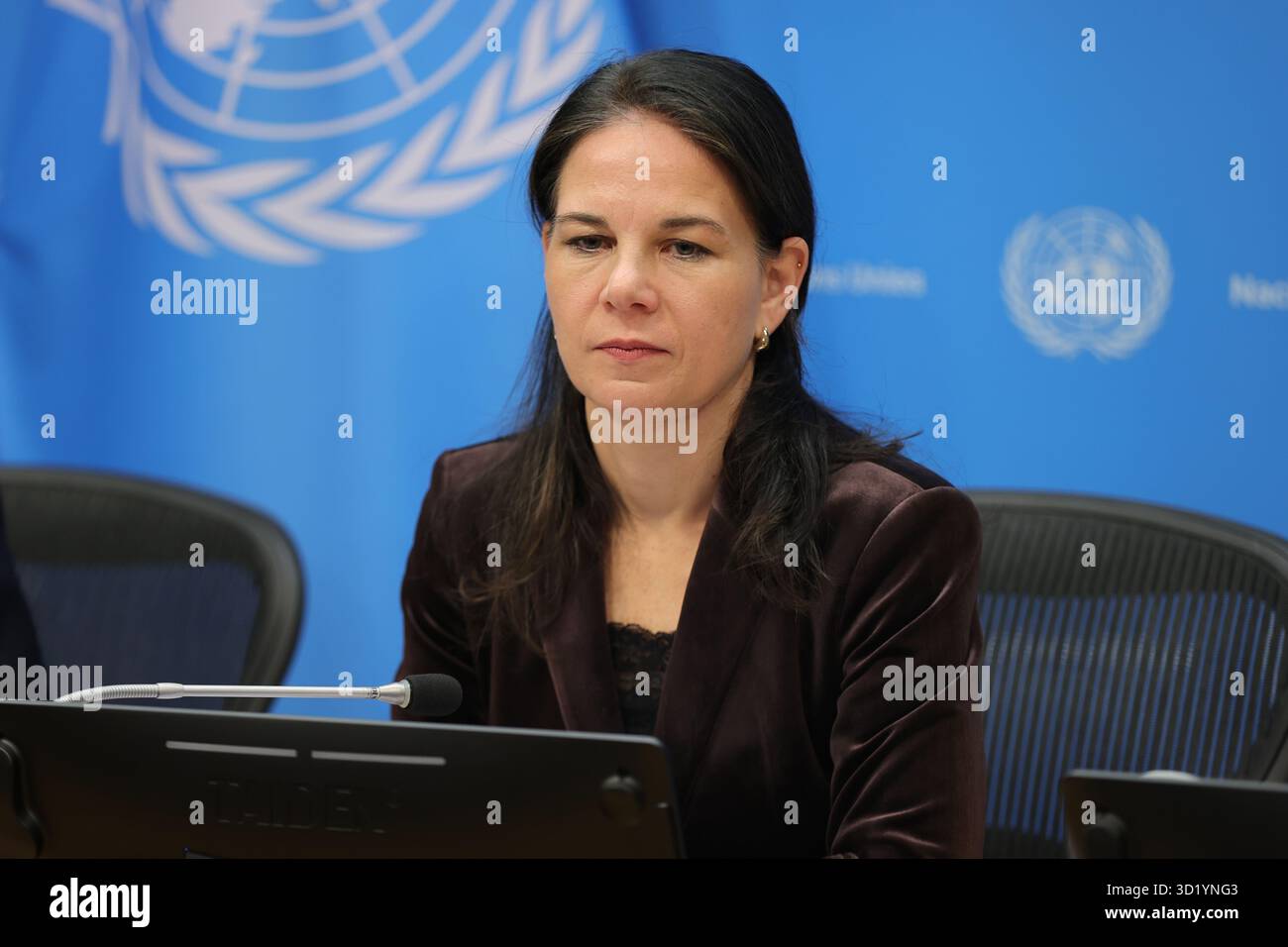 Annalena baerbock general assembly president hi-res stock photography ...