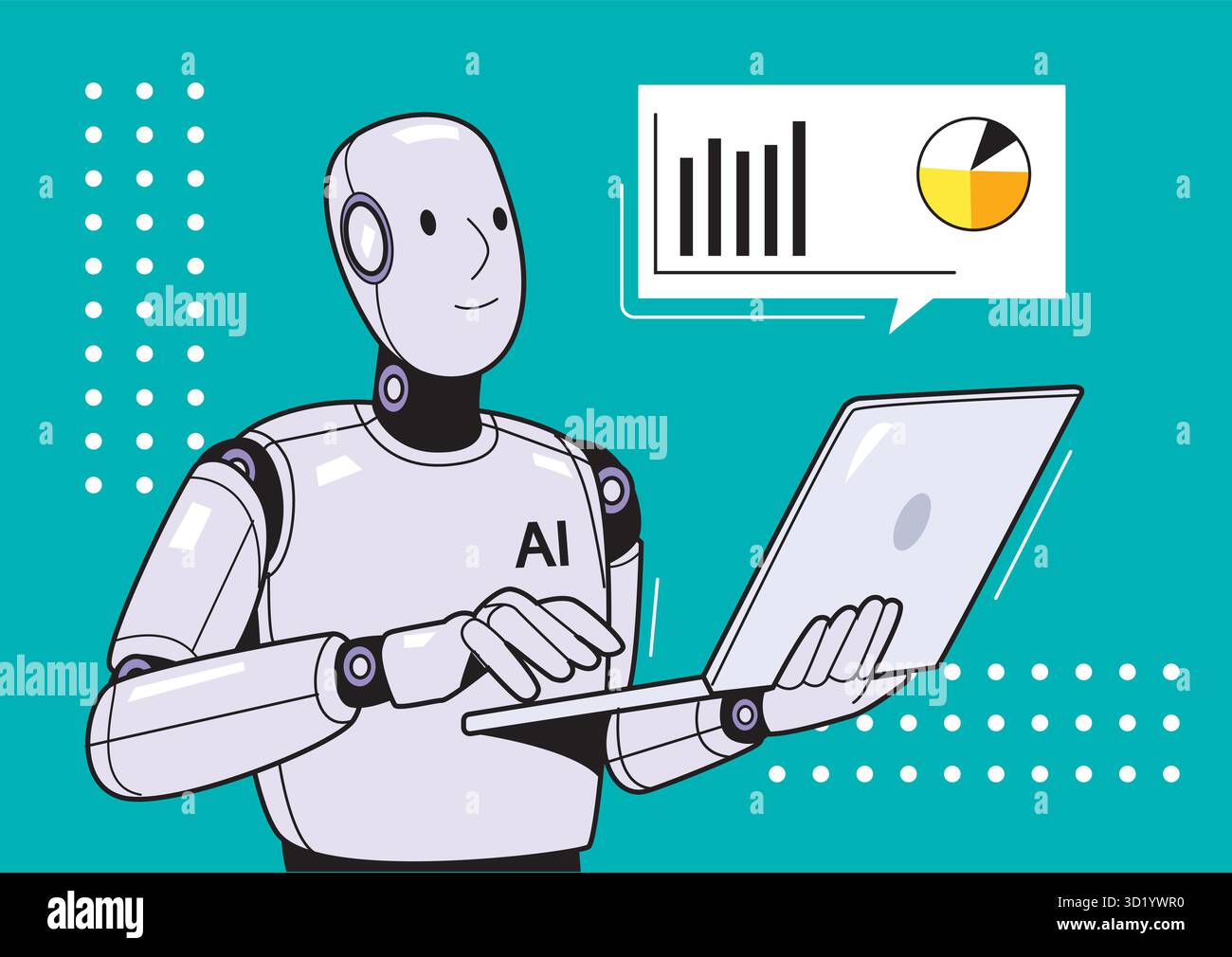 Professional showcasing data analysis Stock Vector Images - Alamy