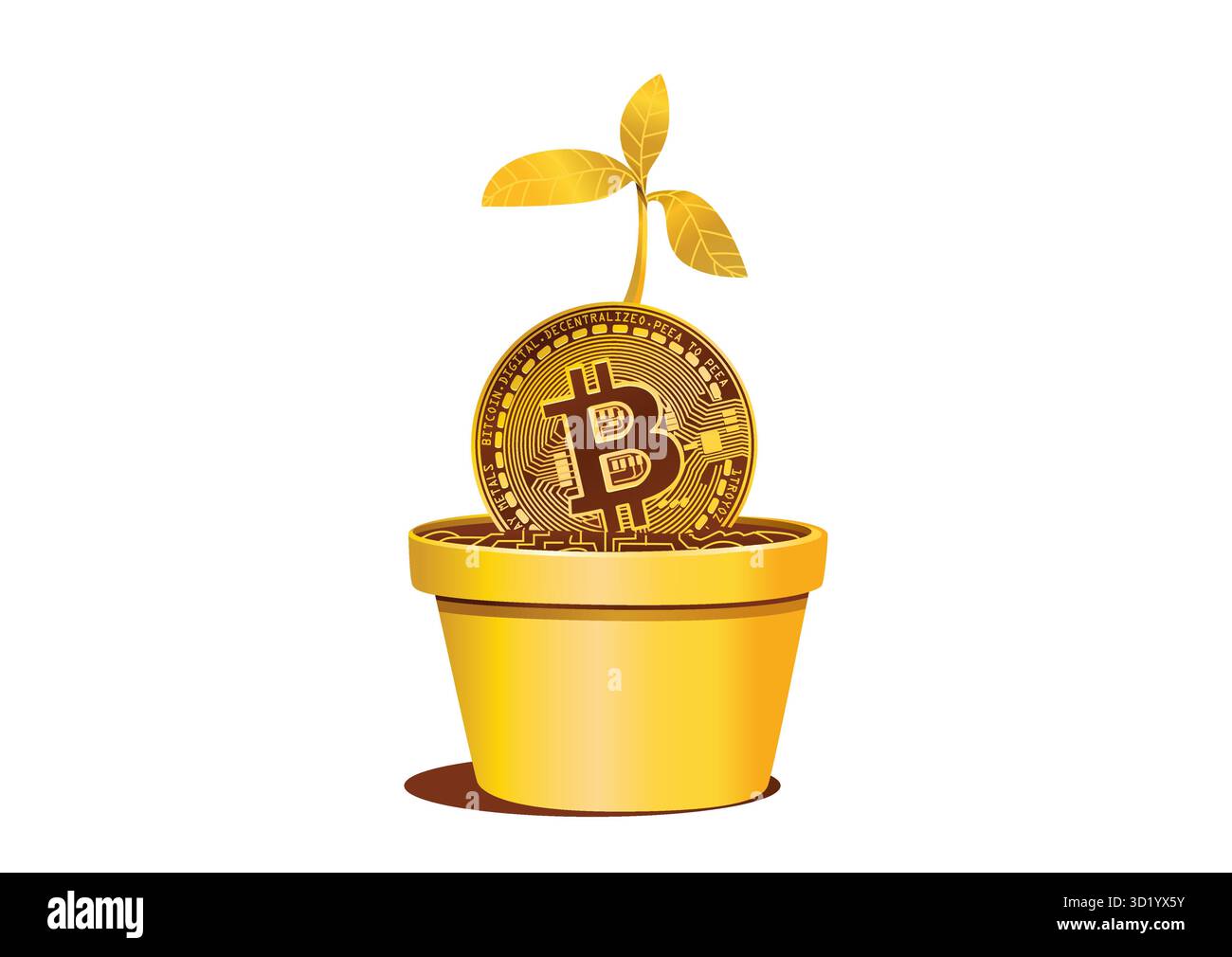 Economic investment growth in Stock Vector Images - Alamy