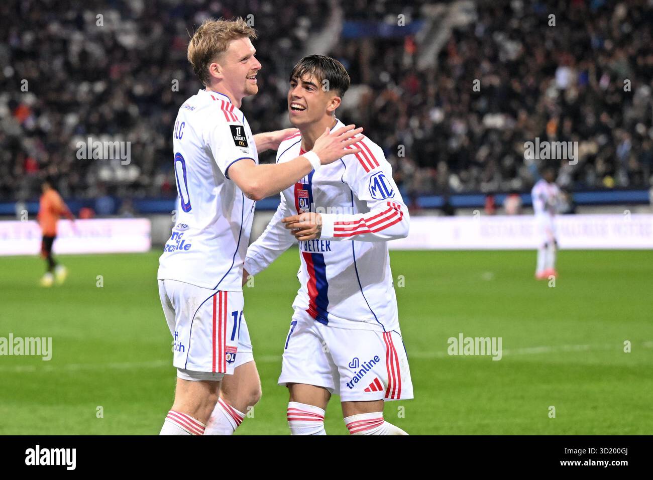 10 Pavel SULC (ol) - 17 Afonso MOREIRA (ol) during the Ligue 1 McDonald ...