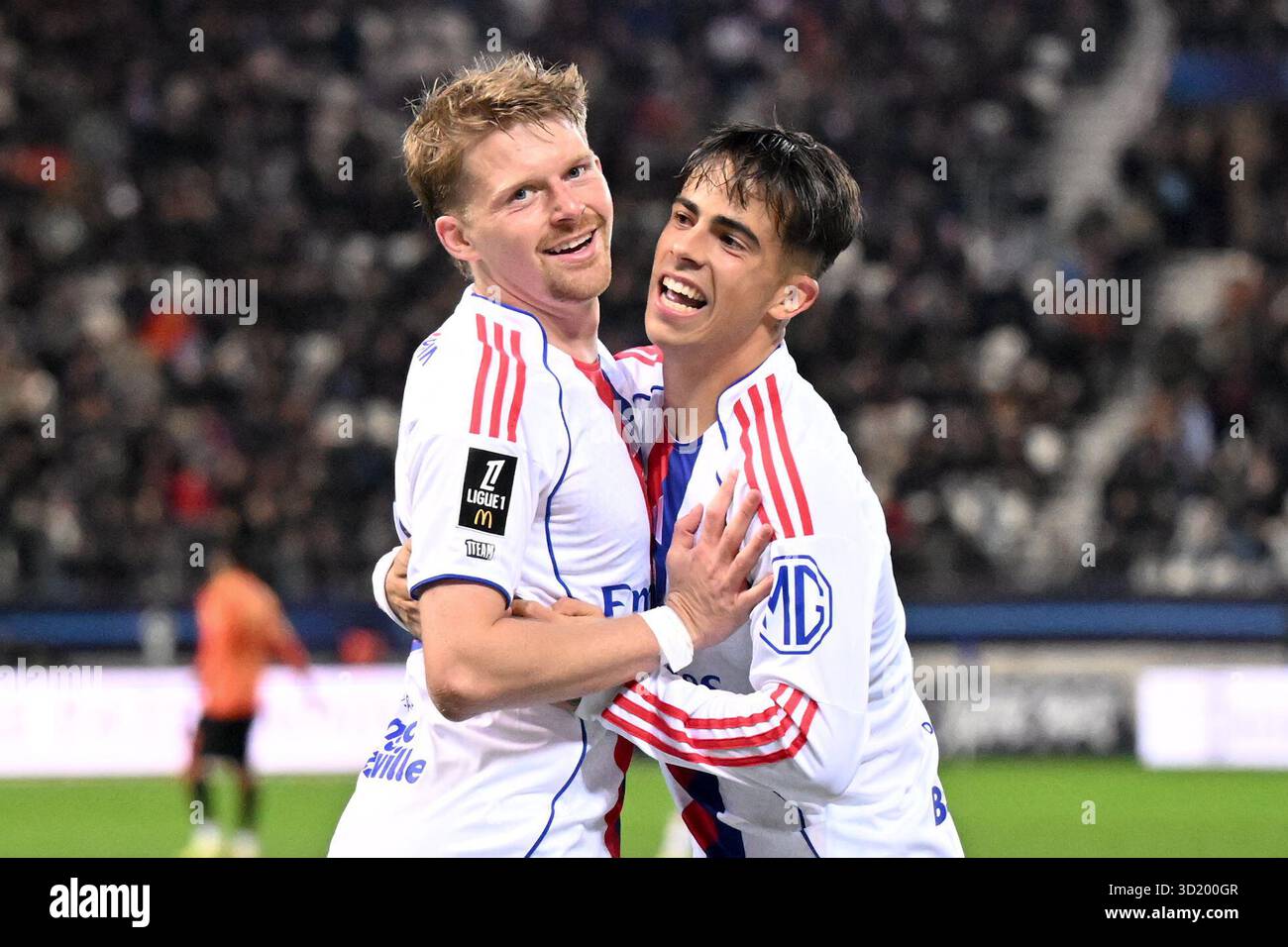 10 Pavel SULC (ol) - 17 Afonso MOREIRA (ol) during the Ligue 1 McDonald ...