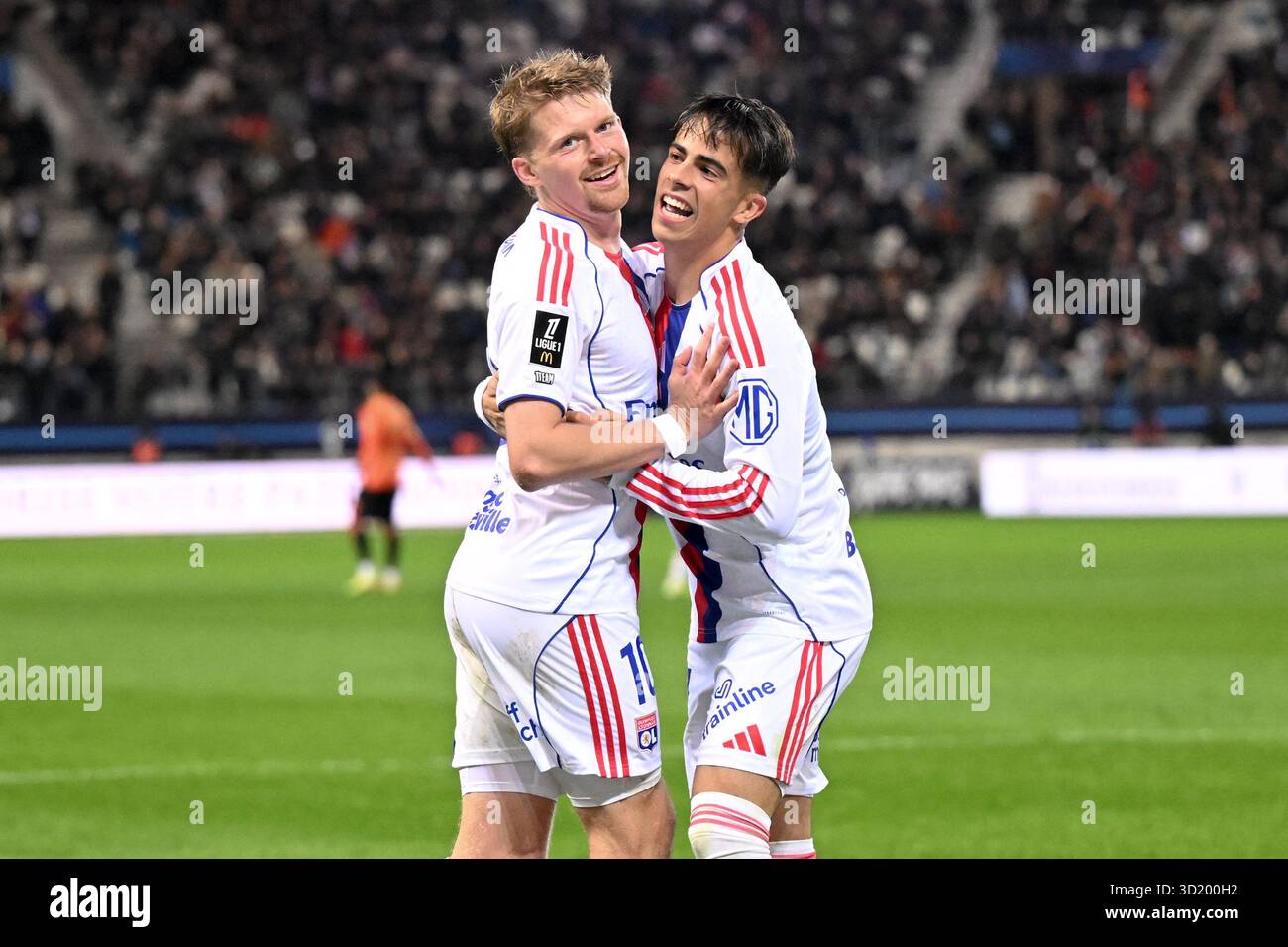 10 Pavel SULC (ol) - 17 Afonso MOREIRA (ol) during the Ligue 1 McDonald ...