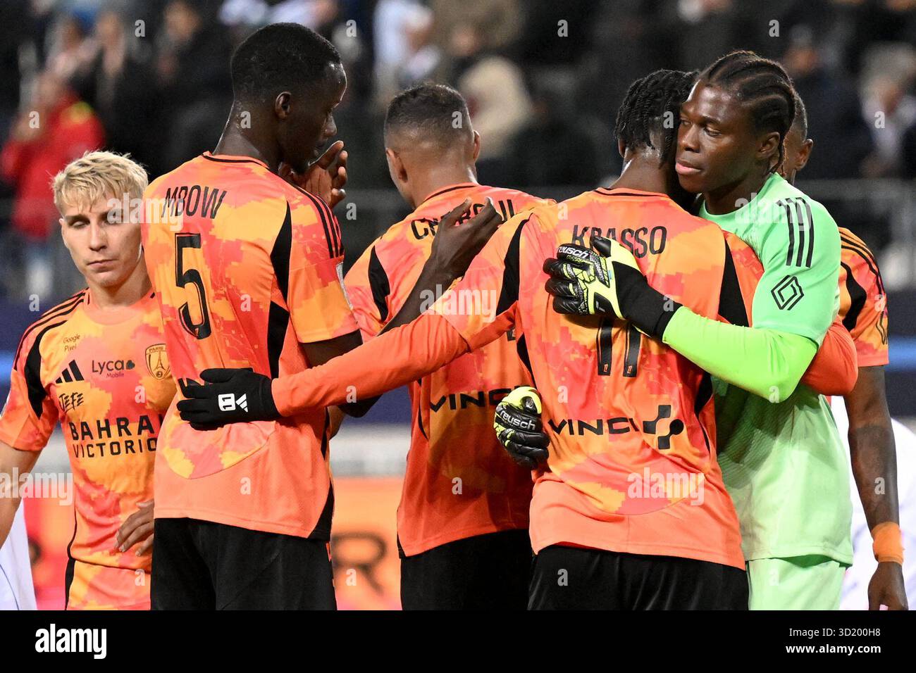 16 Obed NKAMBADIO (pfc) during the Ligue 1 McDonald's match between ...