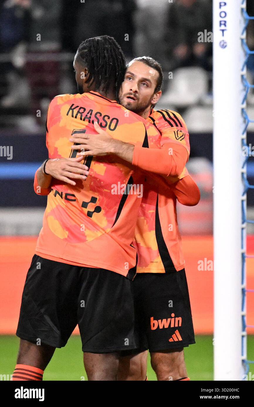 04 Vincent MARCHETTI (pfc) during the Ligue 1 McDonald's match between ...