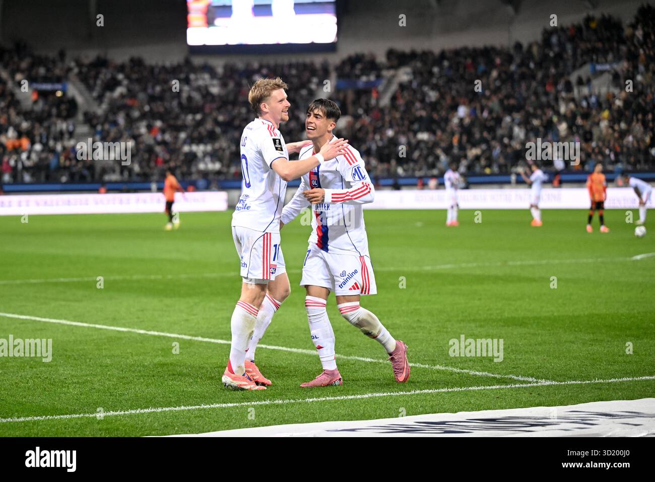 10 Pavel SULC (ol) - 17 Afonso MOREIRA (ol) during the Ligue 1 McDonald ...