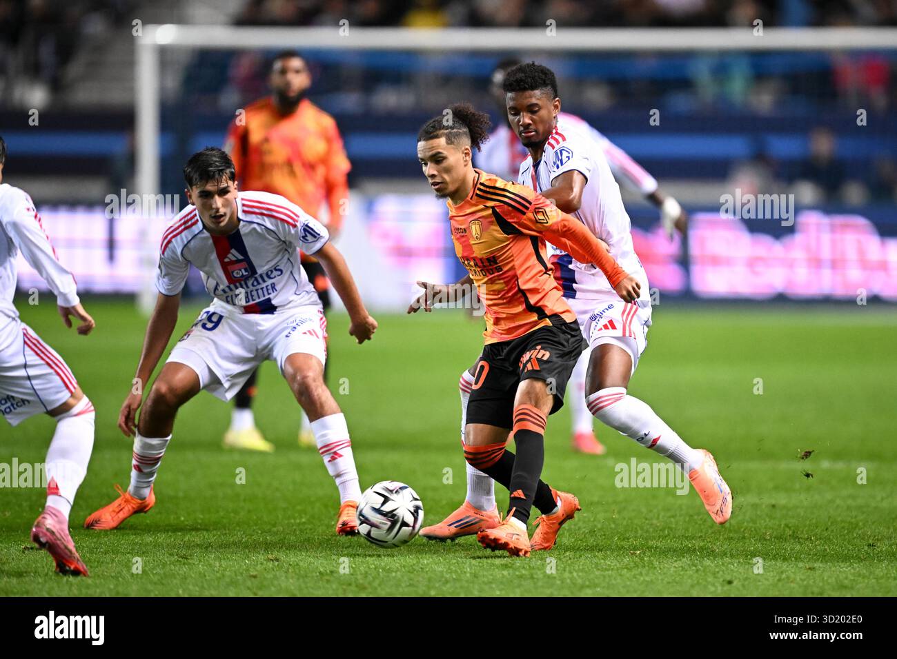 16 ABNER VINICIUS (ol) - 10 Ilan KEBBAL (pfc) during the Ligue 1 ...