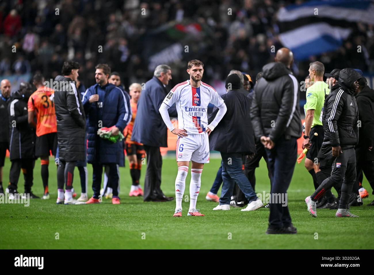 06 Tanner TESSMANN (ol) during the Ligue 1 McDonald's match between ...