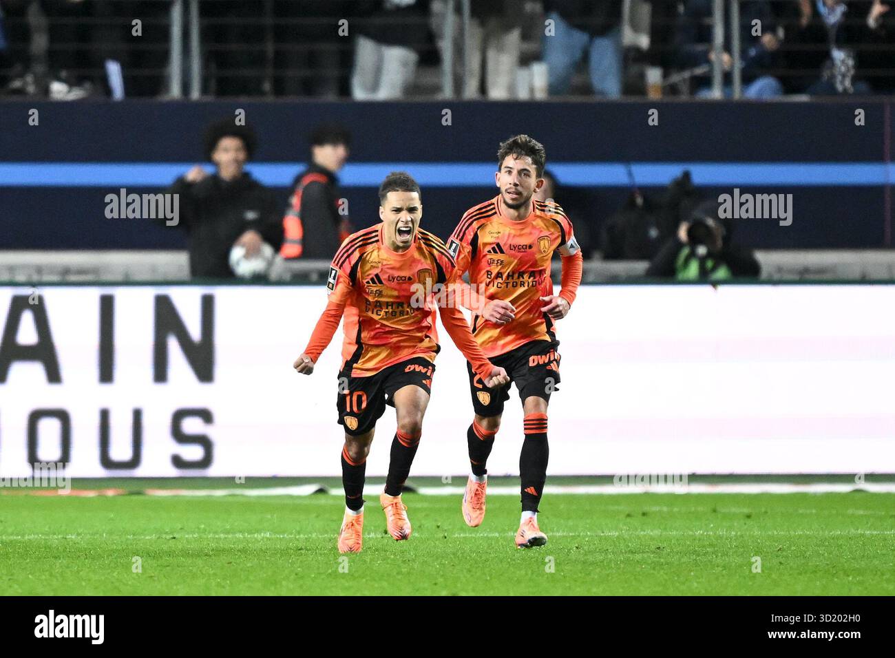 21 Maxime LOPEZ (pfc) - 10 Ilan KEBBAL (pfc) during the Ligue 1 ...