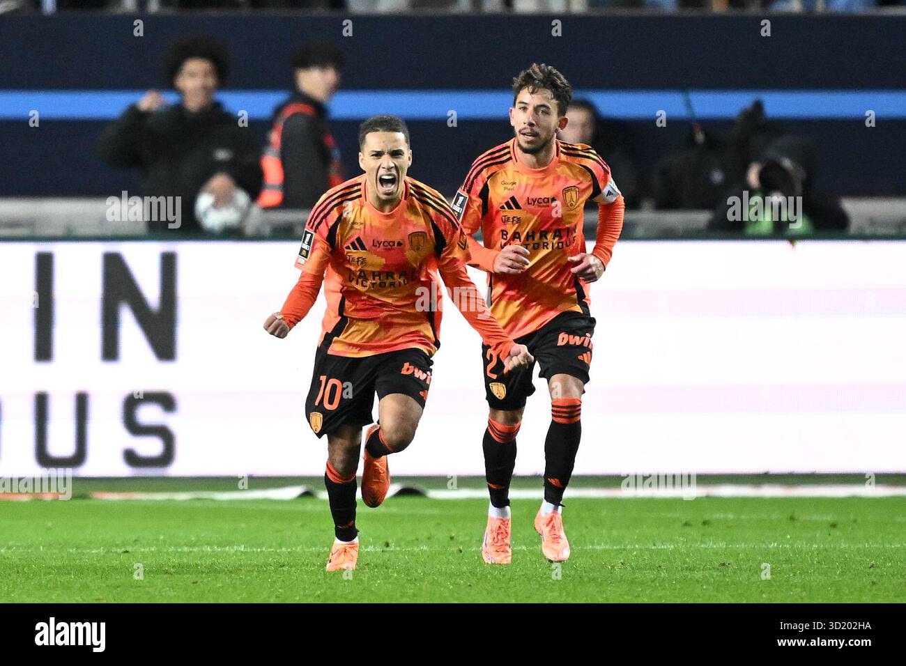 21 Maxime LOPEZ (pfc) - 10 Ilan KEBBAL (pfc) during the Ligue 1 ...