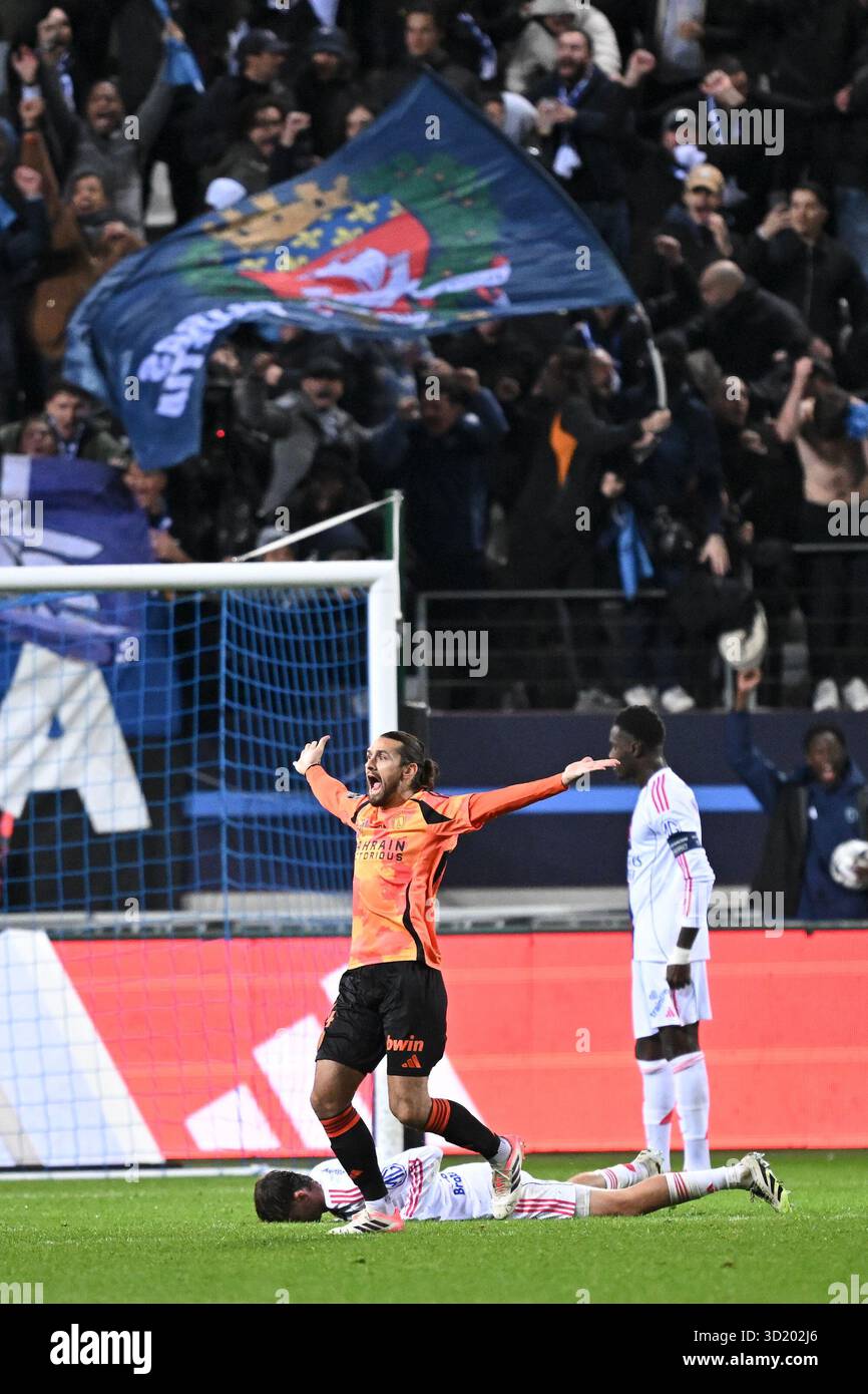 04 Vincent MARCHETTI (pfc) during the Ligue 1 McDonald's match between ...