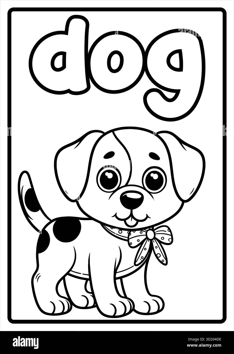 Printable Cute Animal Coloring Pages for Kids feature fun and easy-to ...