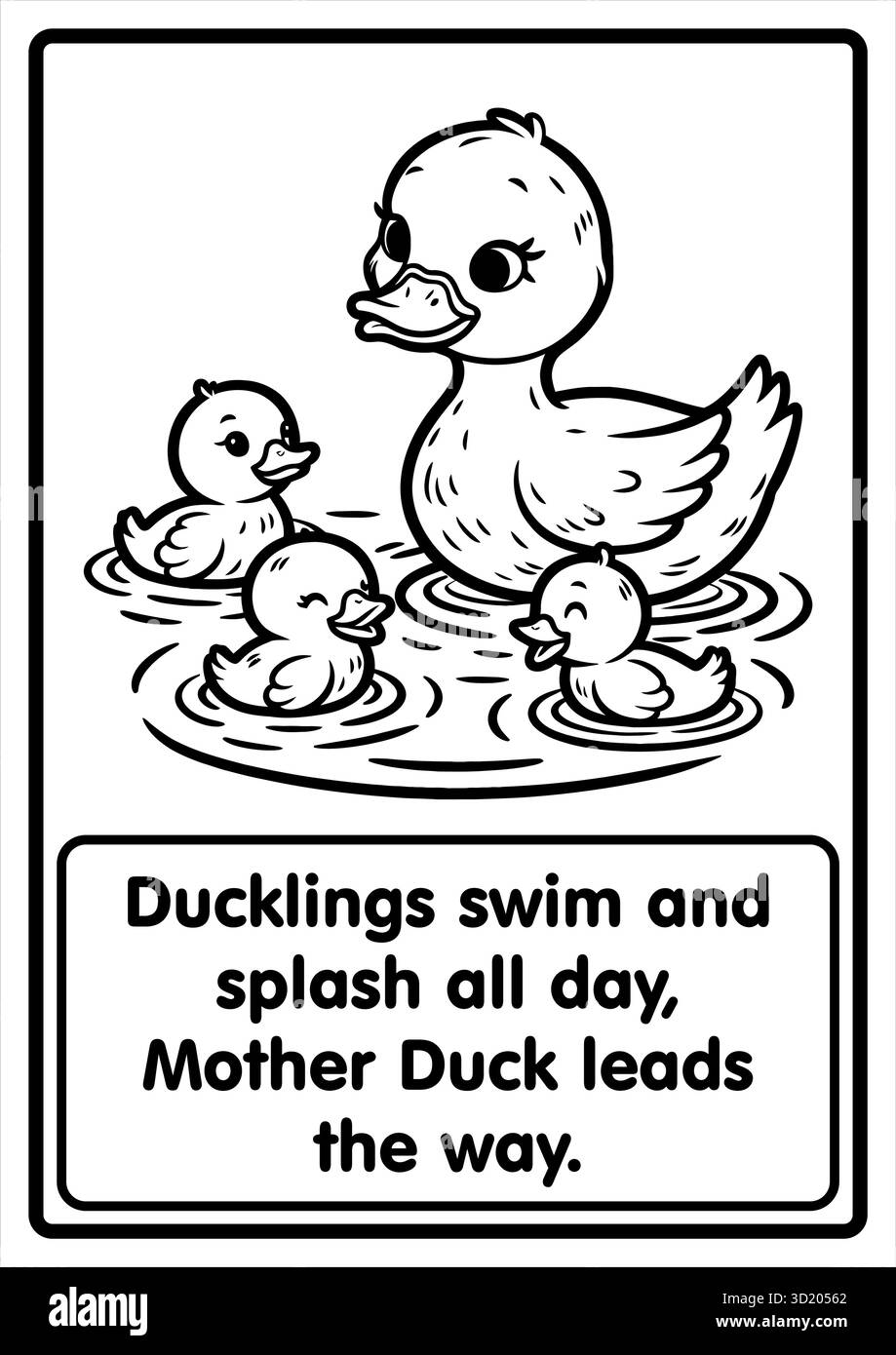 Printable Cute Animal Coloring Pages for Kids feature fun and easy-to ...