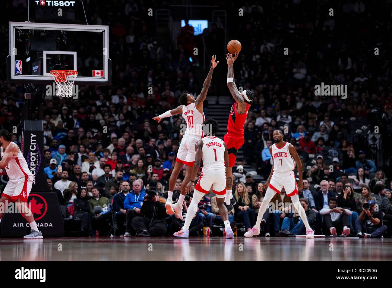 Toronto Raptors forward Brandon Ingram (3) shoots the ball during the ...