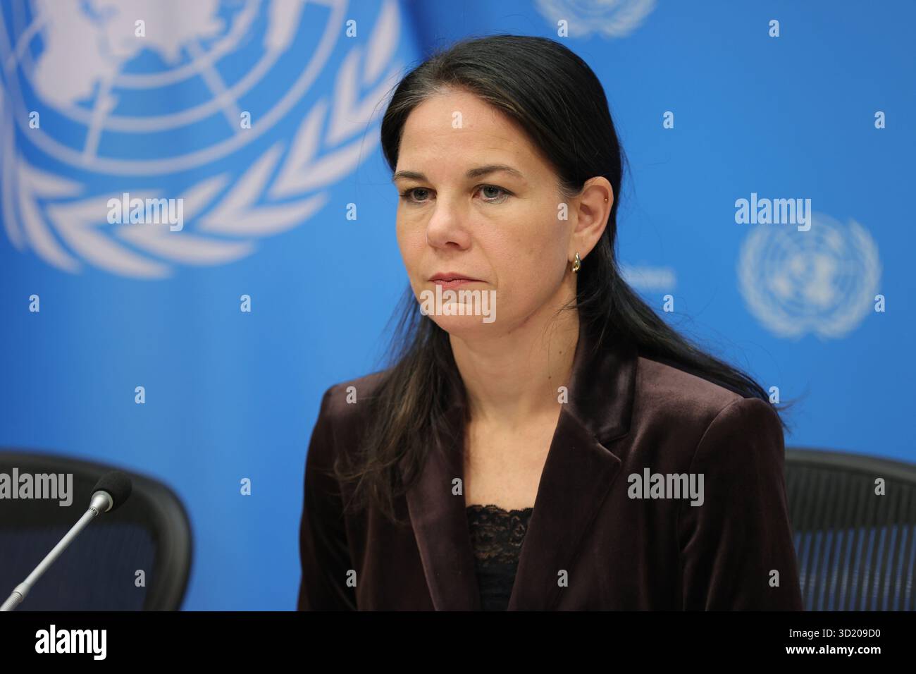UNITED NATIONS, NEW YORK OCTOBER 29, 2025: Alya Ahmed Saif Al-Thani ...