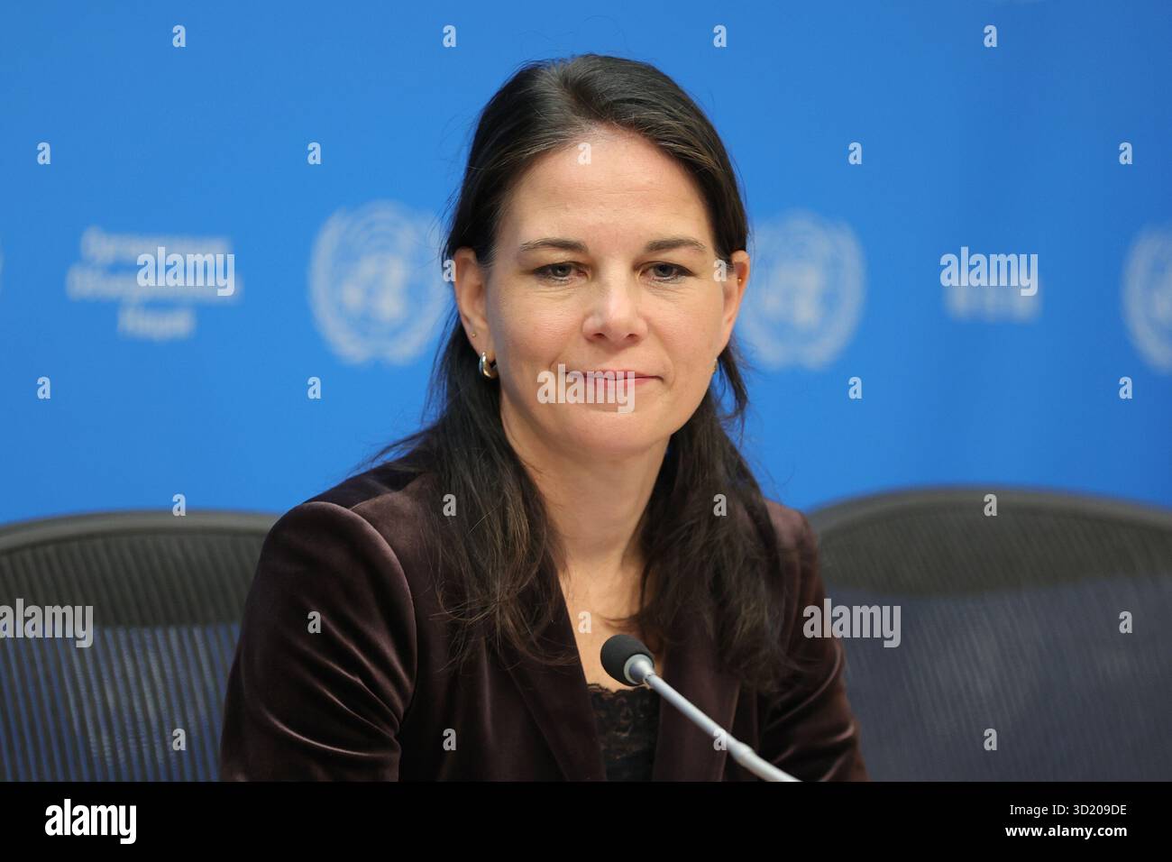 UNITED NATIONS, NEW YORK OCTOBER 29, 2025: Alya Ahmed Saif Al-Thani ...