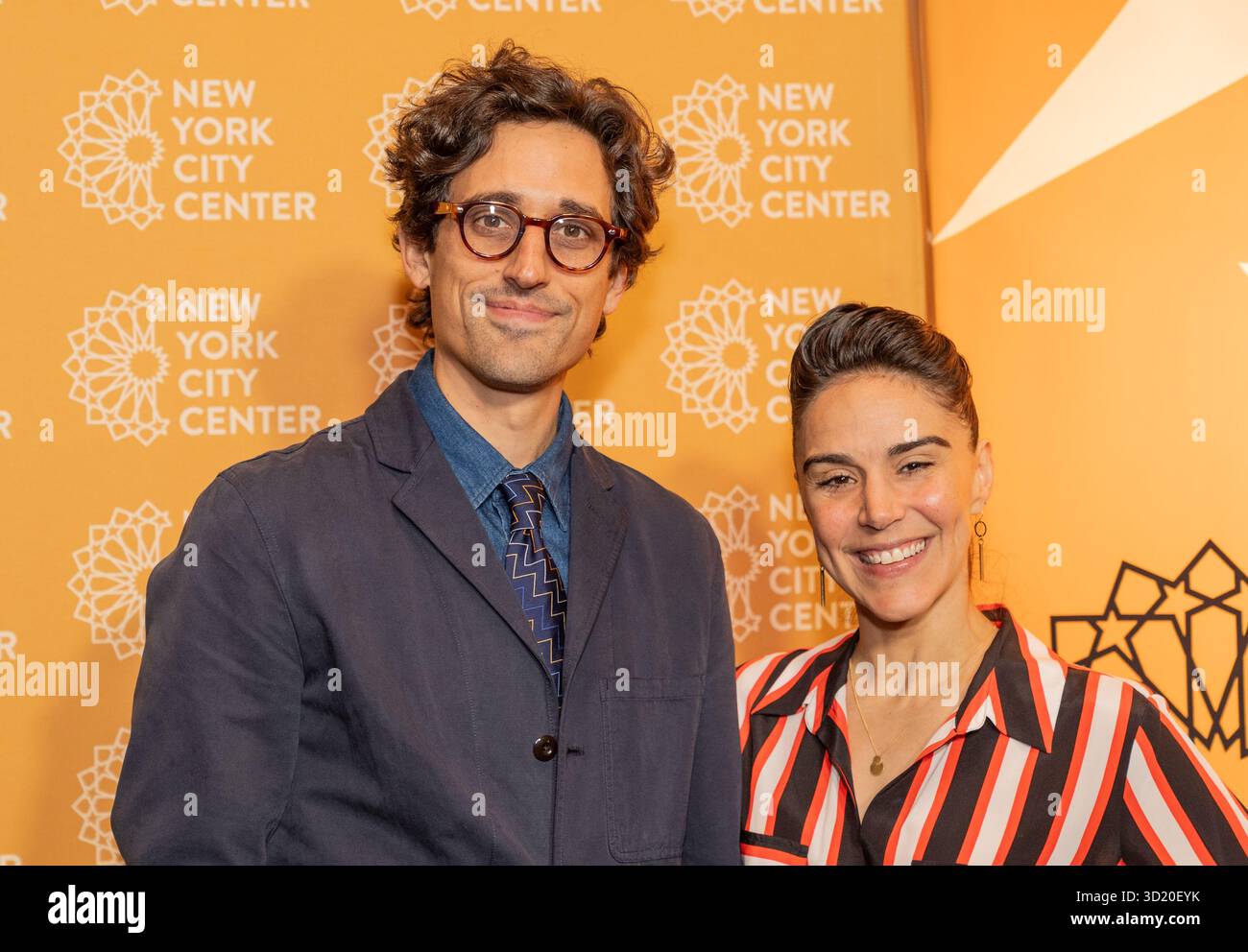 Justin Peck and Patricia Delgado attend opening night for musical 'Bat ...