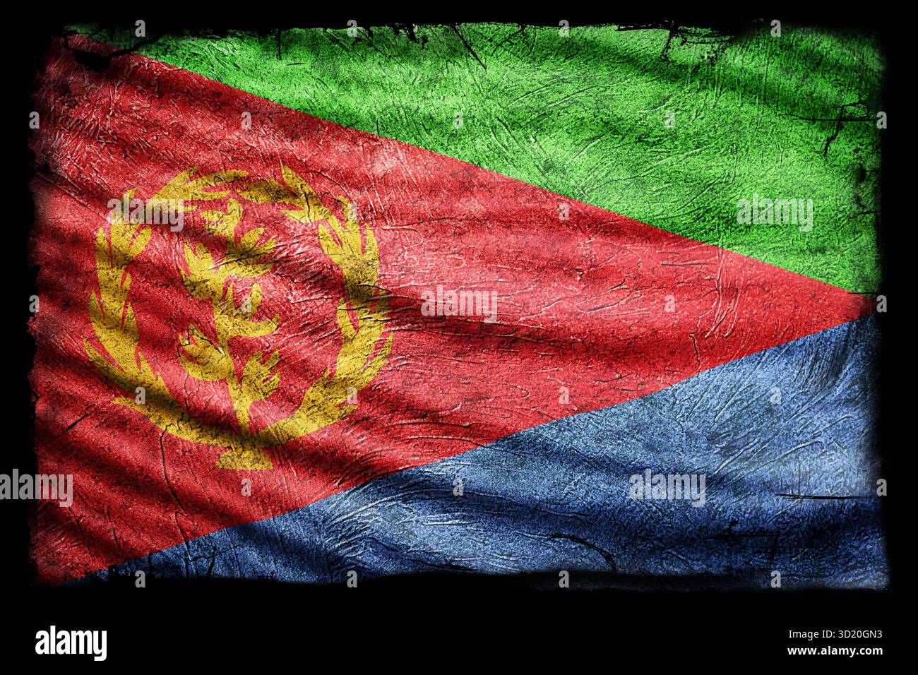 Eritrean heritage flag hi-res stock photography and images - Alamy