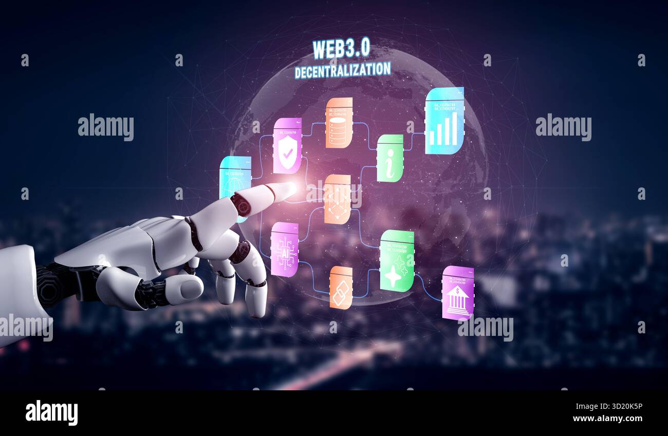 The role of AI in the Web 3.0 decentralization ecosystem. A flowchart ...