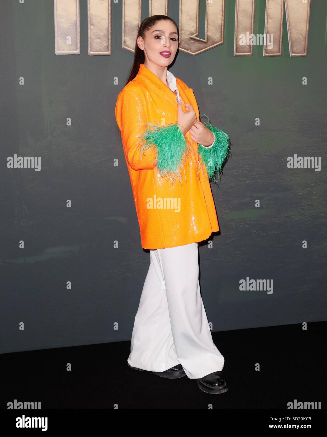 Eleni C attends the London Screening of 'Robin Hood' held at the Regent ...