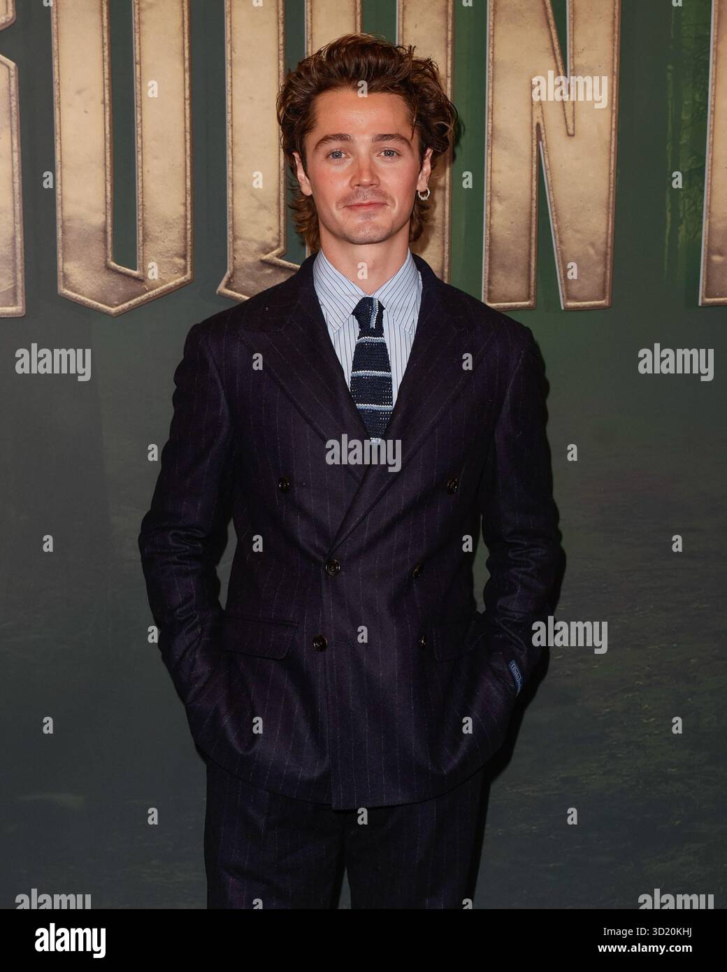Henry Rowley attends the London Screening of 'Robin Hood' held at the ...