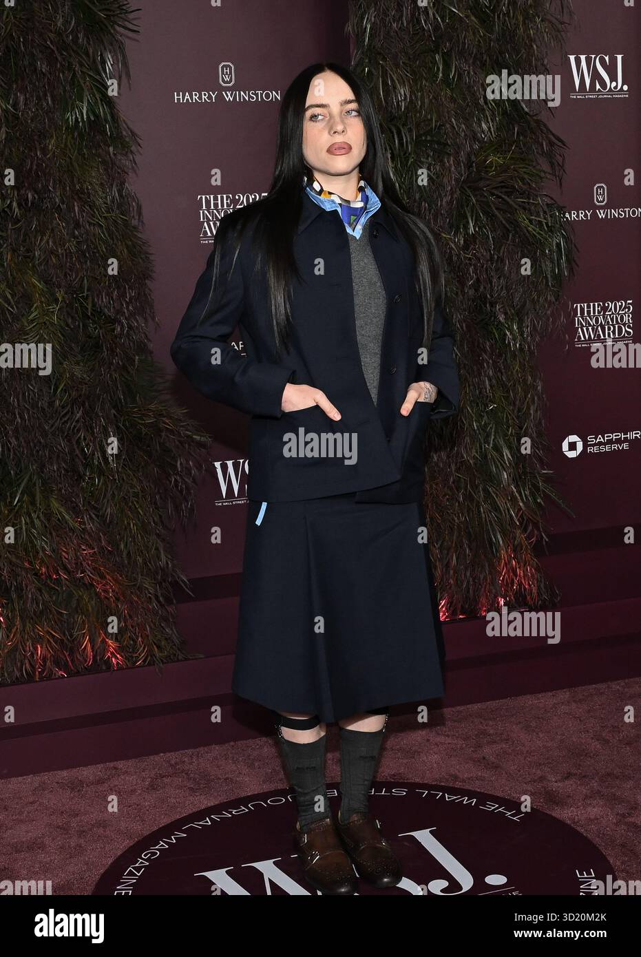 Billie Eilish attends the WSJ. Magazine Innovator Awards at The Museum ...