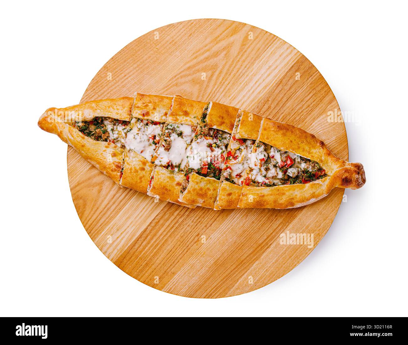 Round wooden board in Cut Out Stock Images & Pictures - Alamy