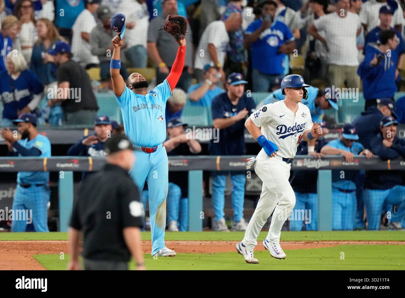 Toronto Blue Jays first baseman Vladimir Guerrero Jr. celebrates their ...
