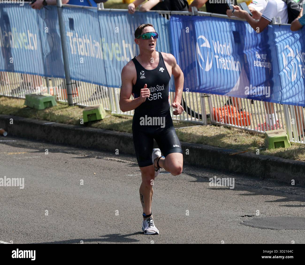Jack Stanton-Stock, of Great Britain, at the U23 2025 World Triathlon ...