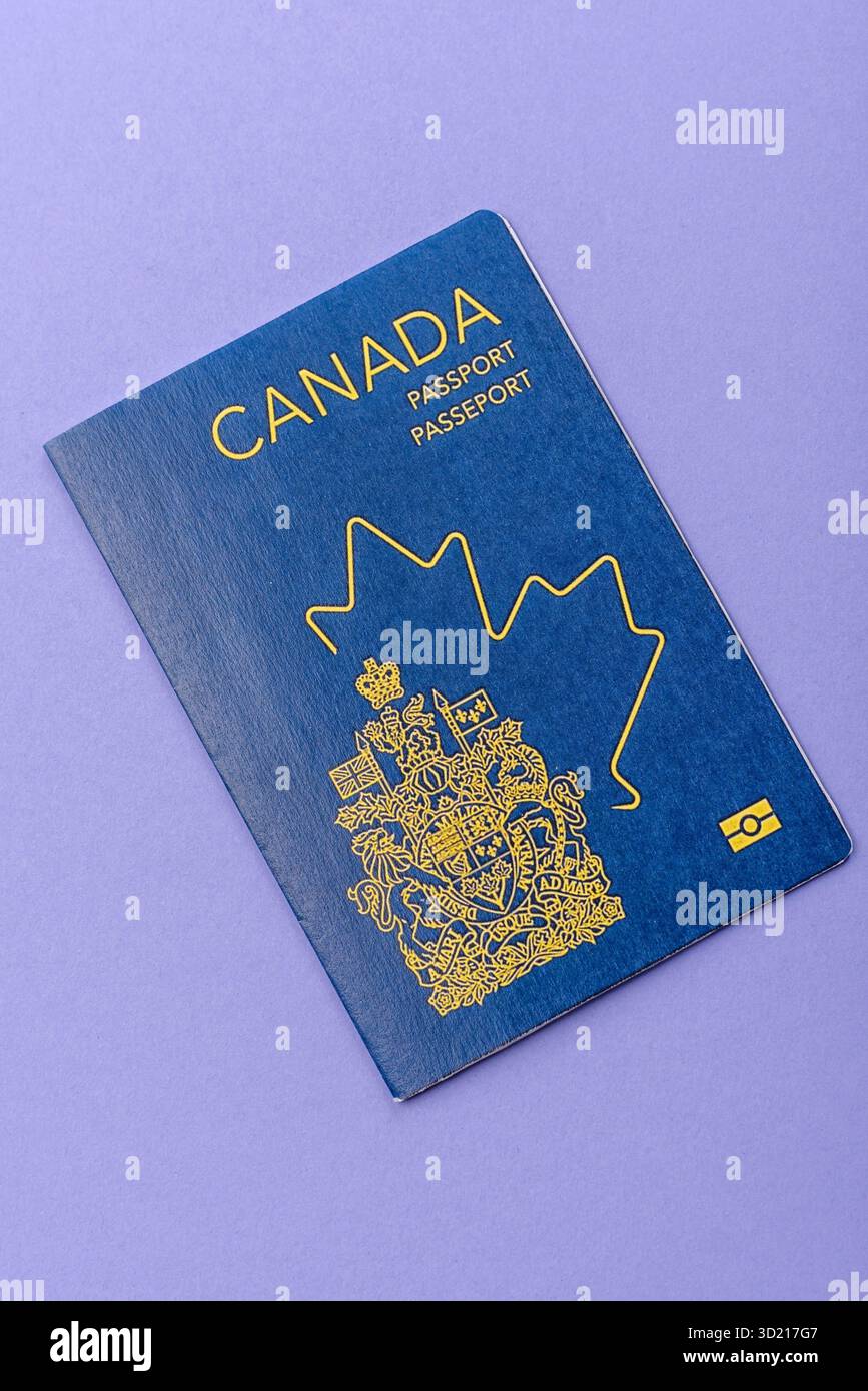 Canadian passport for travelling, flying and doing business. Canada ...