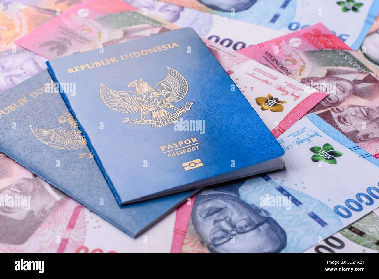 Indonesian passport for travelling, flying and doing business ...
