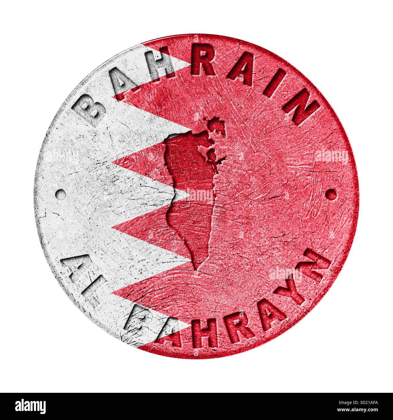 Flag bahrain national country Cut Out Stock Images & Pictures - Alamy