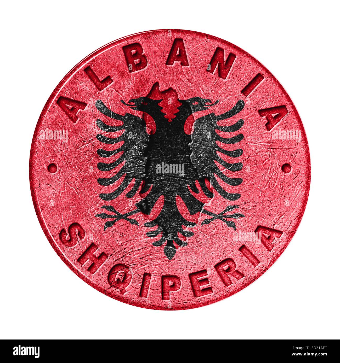 Albania map albanian country Cut Out Stock Images & Pictures - Alamy