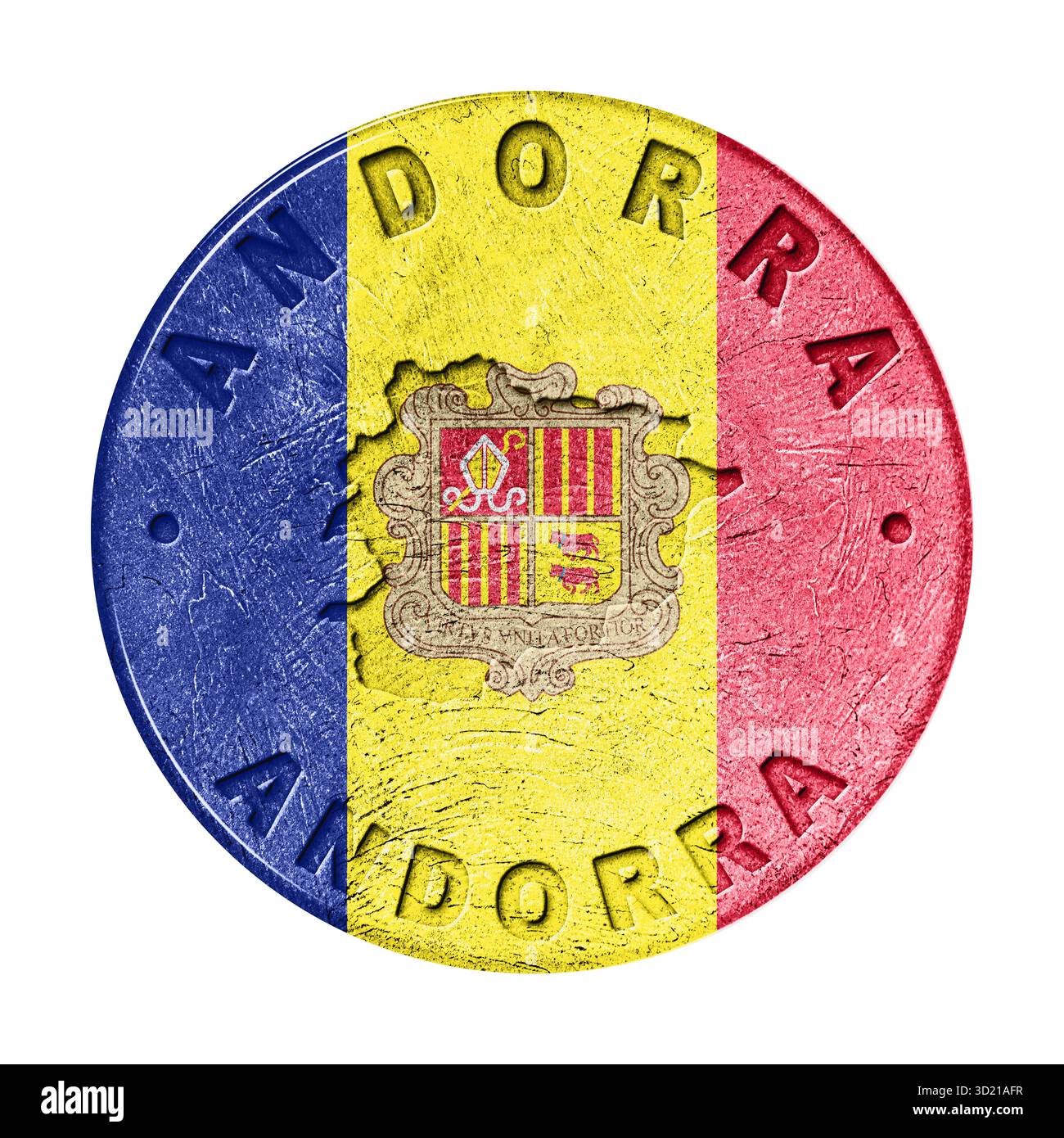Andorra map andorran country hi-res stock photography and images - Alamy