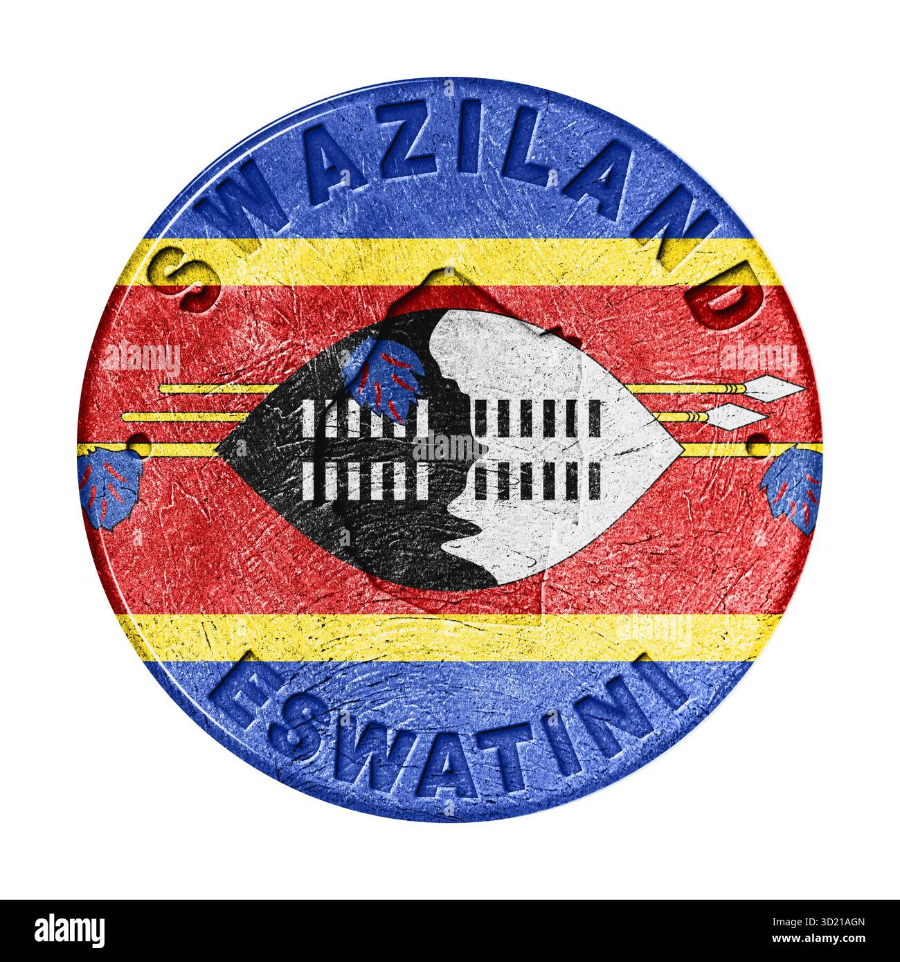 National flag kingdom eswatini hi-res stock photography and images - Alamy