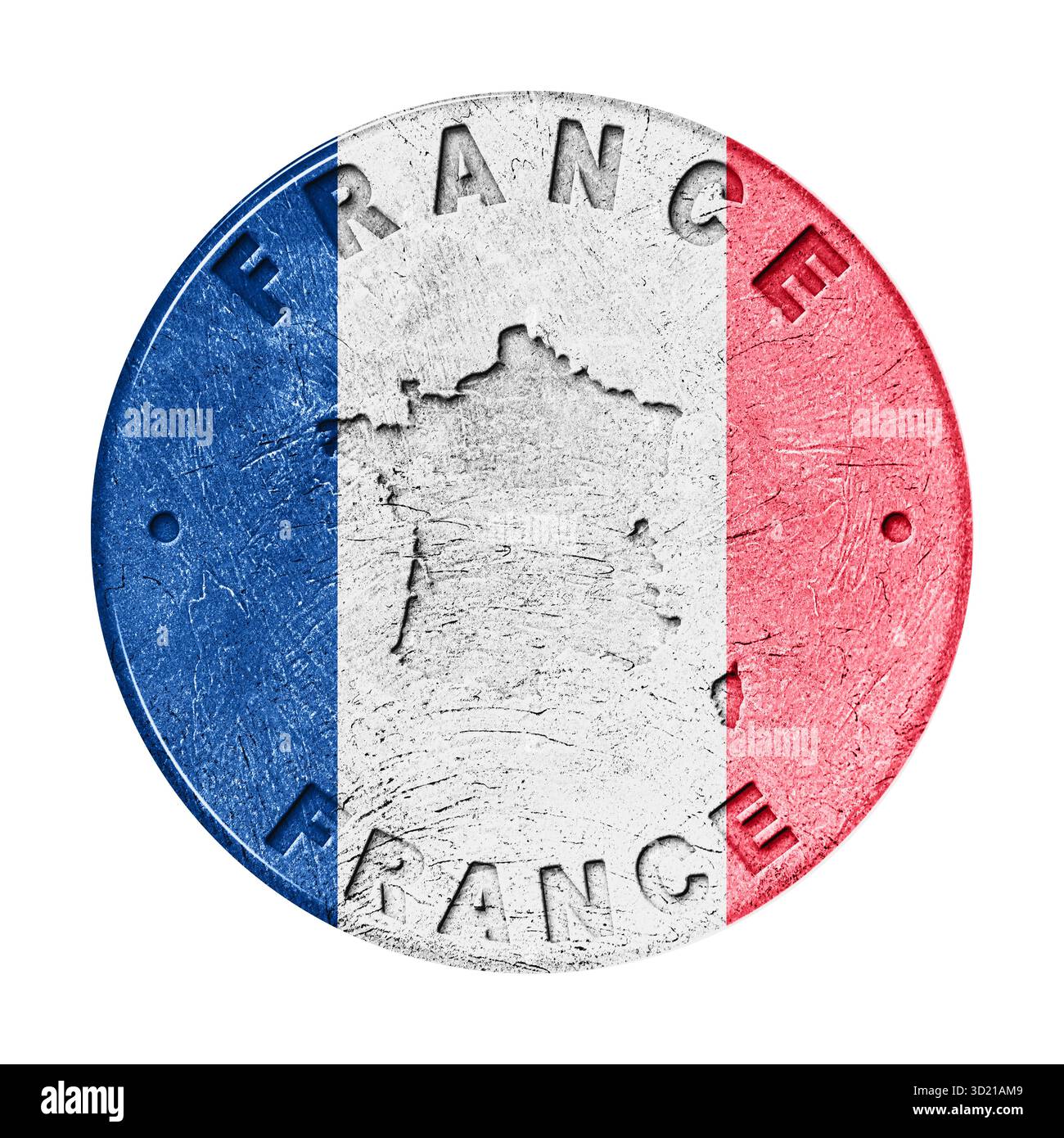 Flag france republic Cut Out Stock Images & Pictures - Alamy
