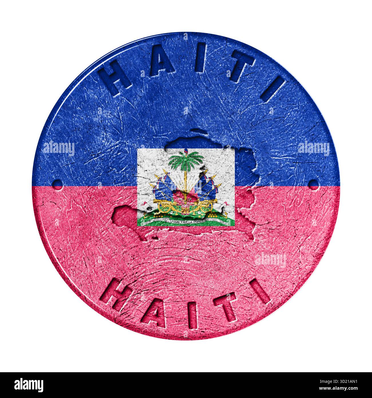 Haiti flag caribbean map hi-res stock photography and images - Alamy
