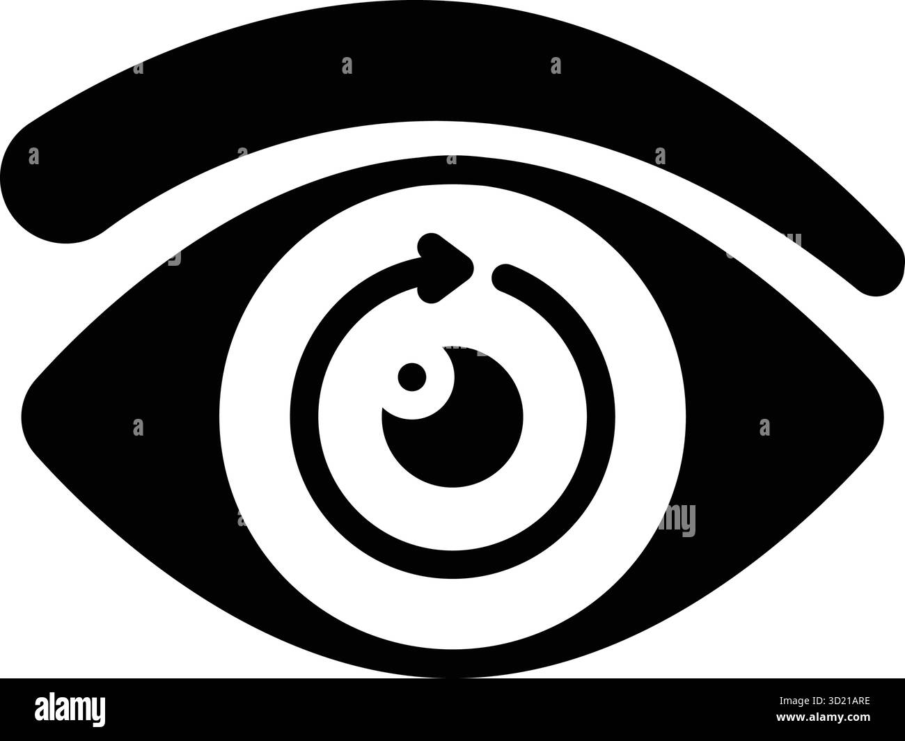 Icon for restoring vision, restoring Stock Vector Image & Art - Alamy
