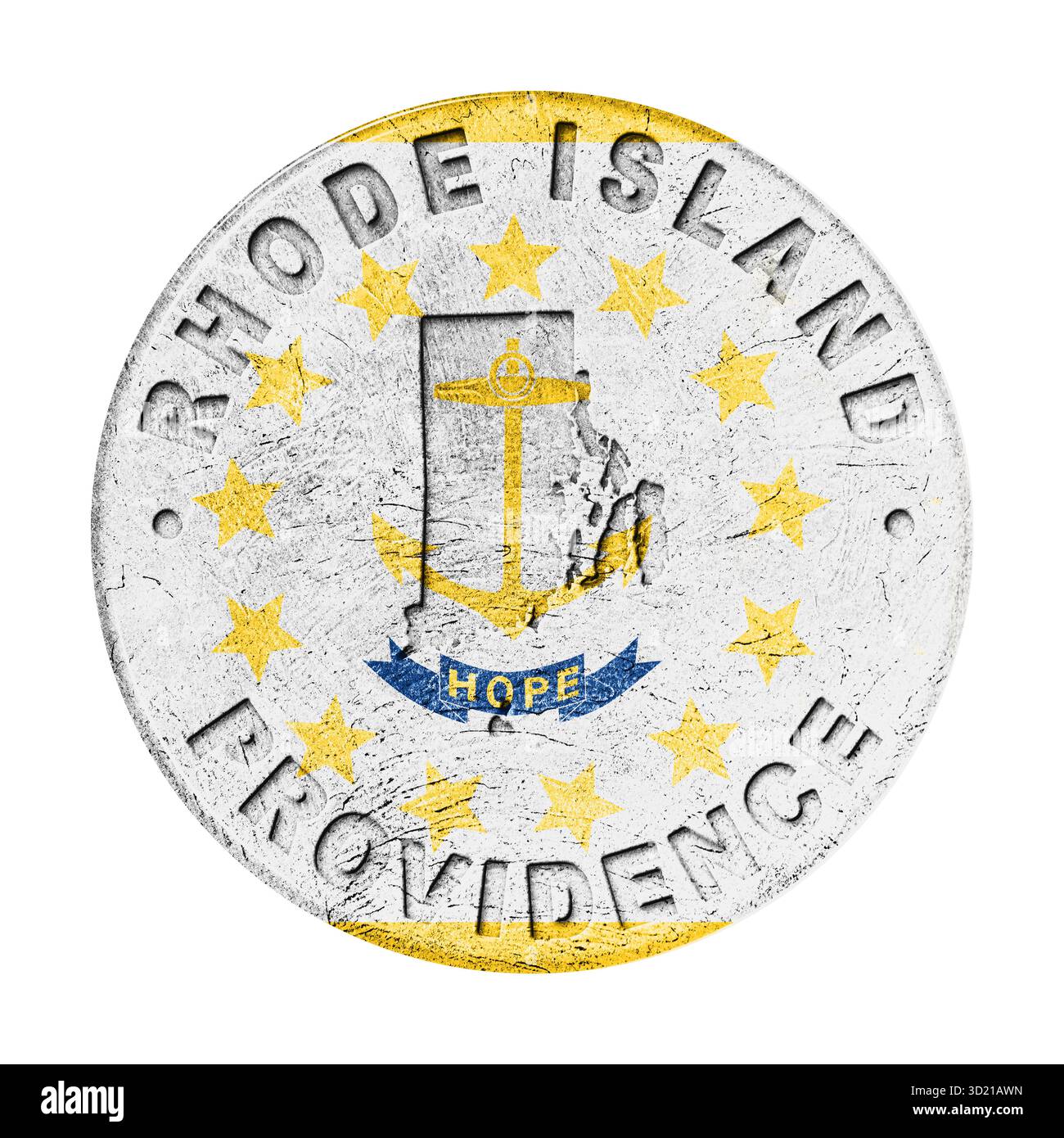 Map state rhode island Cut Out Stock Images & Pictures - Alamy