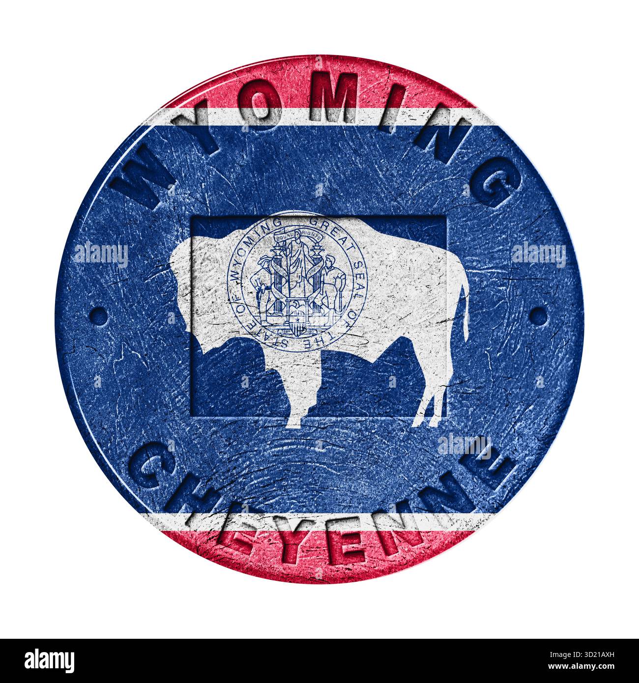 Wyoming national Cut Out Stock Images & Pictures - Alamy